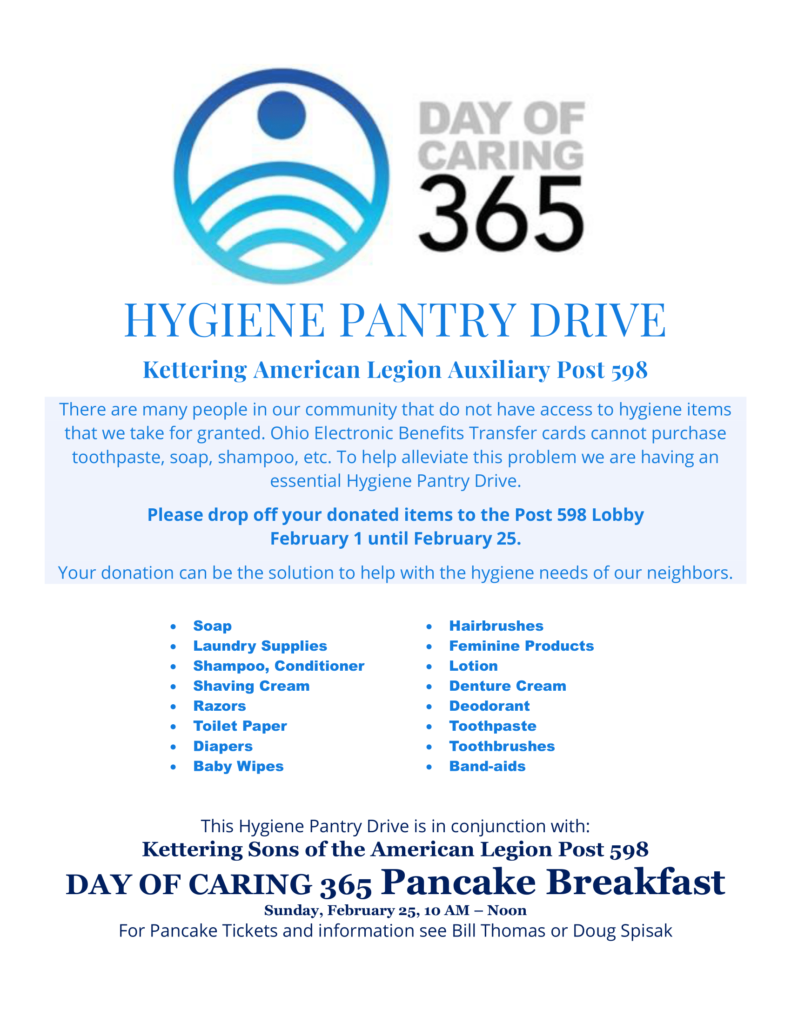 Homepage - Kettering American Legion Post 598 Auxiliary